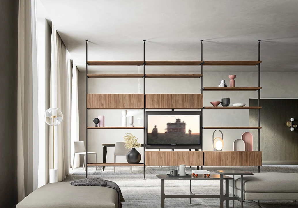 Alf DaFrè - Antis Bookcase Living Room Collection - Modernbrands Inc ...